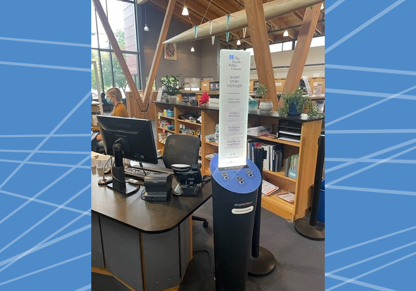 Short Edition Story Dispenser | The Seattle Public Library